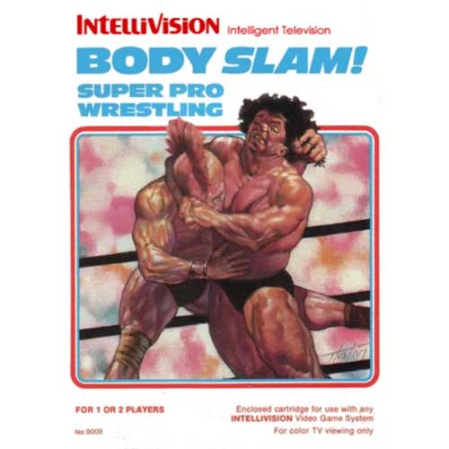 Body Slam Super Pro Wrestling - Wild Intellivision Wrestling Action!