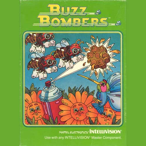 Buzz Bombers: Classic Arcade Action Game on Intellivision | Battle Bees ...