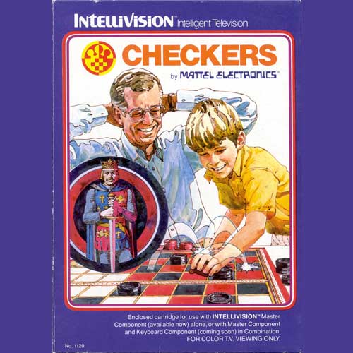 Checkers - Classic 1979 Intellivision Game by Mattel | Challenge ...