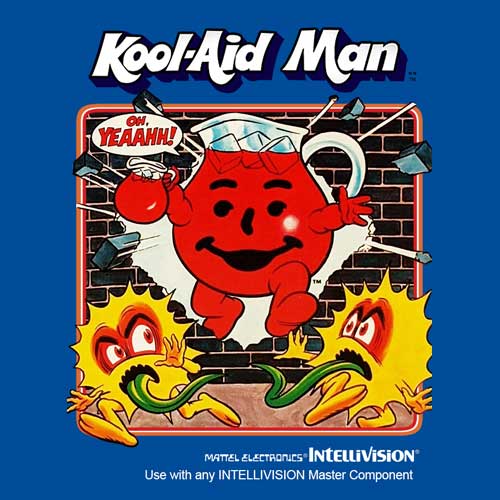 Kool-Aid Man: Classic Intellivision Game by Mattel Electronics | Defeat ...